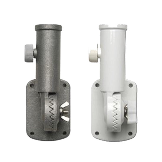 Cast Aluminum Adjustable Flagpole Brackets | Multi-Position & Double ...