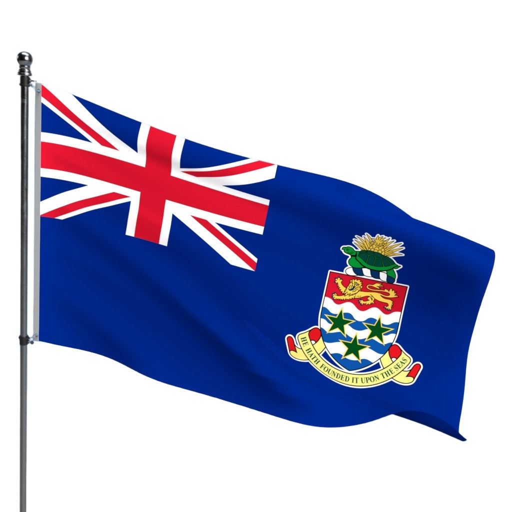 Cayman Islands Flag for Sale – Weather-Resistant Nylon Flag, Indoor ...