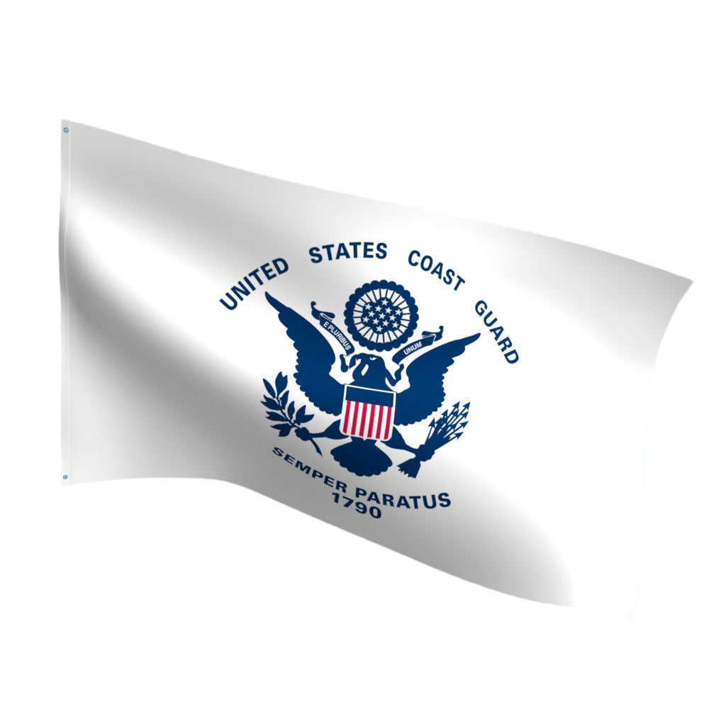 Coast Guard Polyester Flag – Heavy-Duty Outdoor State Flag – Tidmore Flags
