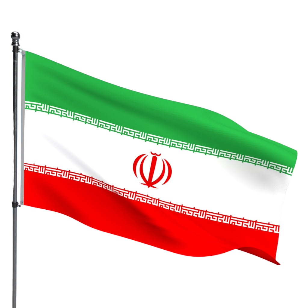 Iran Nylon Flag – Durable, Vibrant Colors for Outdoor or Indoor Use ...