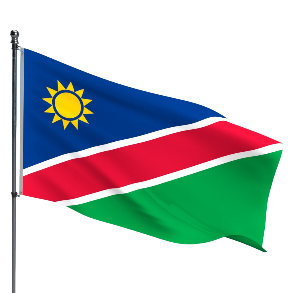 Namibia Flag for Sale – Weather-Resistant Nylon Flag, Indoor & Outdoor ...