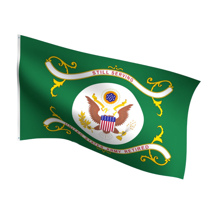 US Army Retired Flag – Honor & Recognition Flag – Tidmore Flags